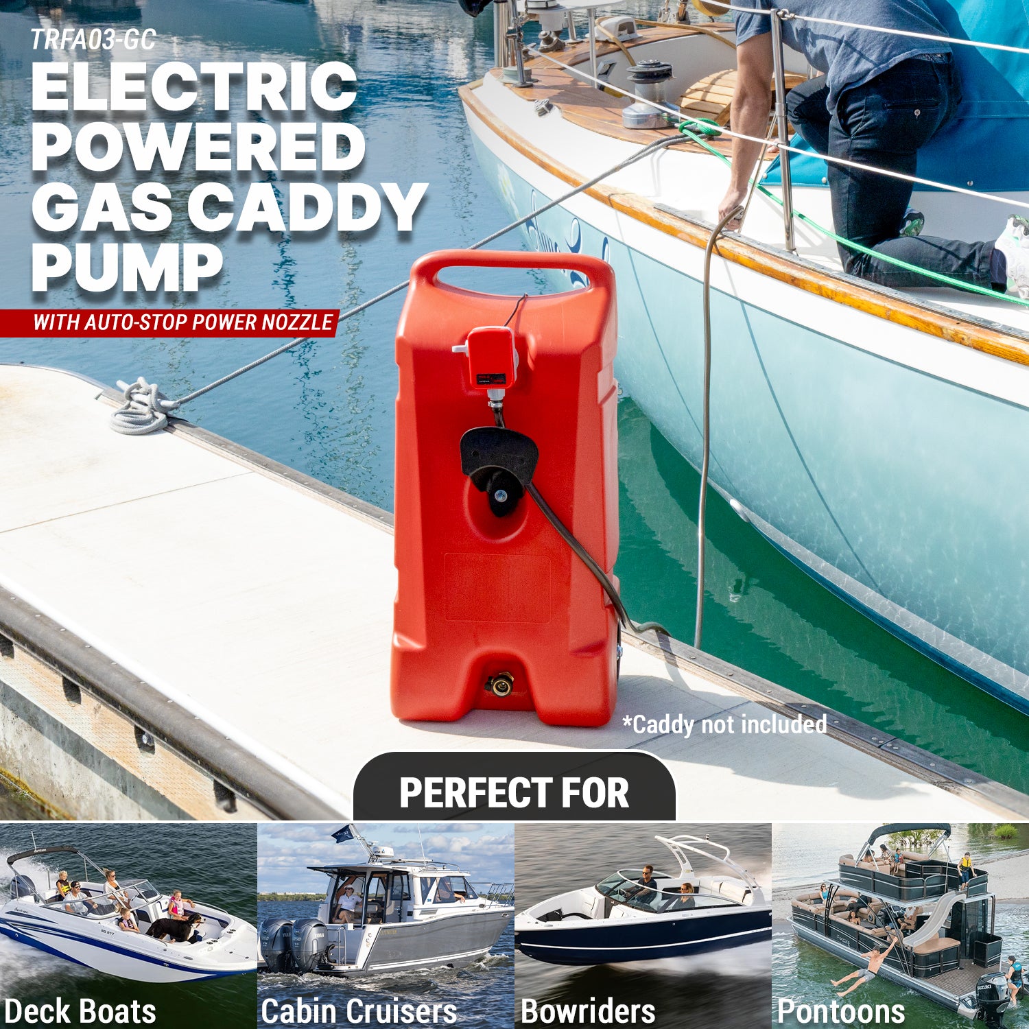 TRFA03-GC | Gas Caddy / Fuel Tank Transfer Pump – TERA PUMP