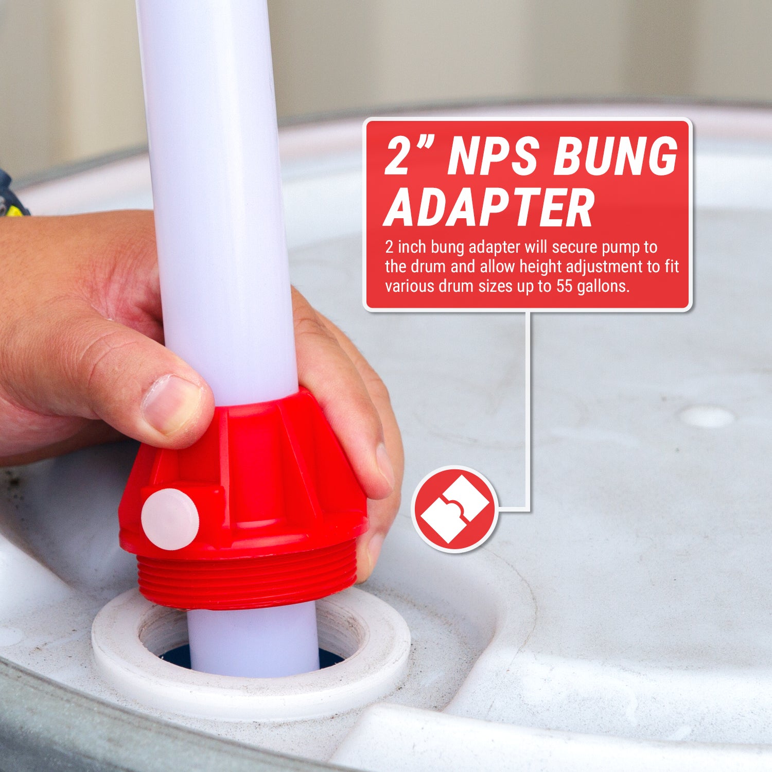 TRLTCD01 | Nylon Chemical Resistant Drum Barrel Pump – TERA PUMP