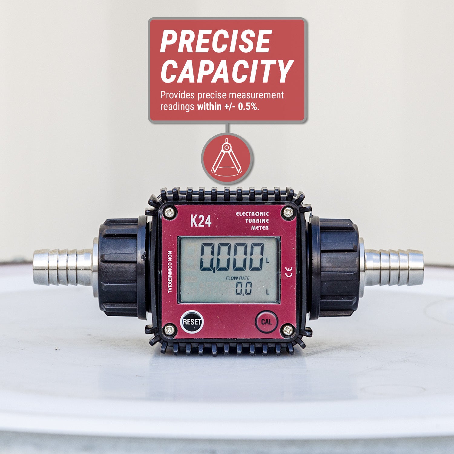 TRMETER-A-LIQ | K24 Electronic Turbine Meter, Only – TERA PUMP