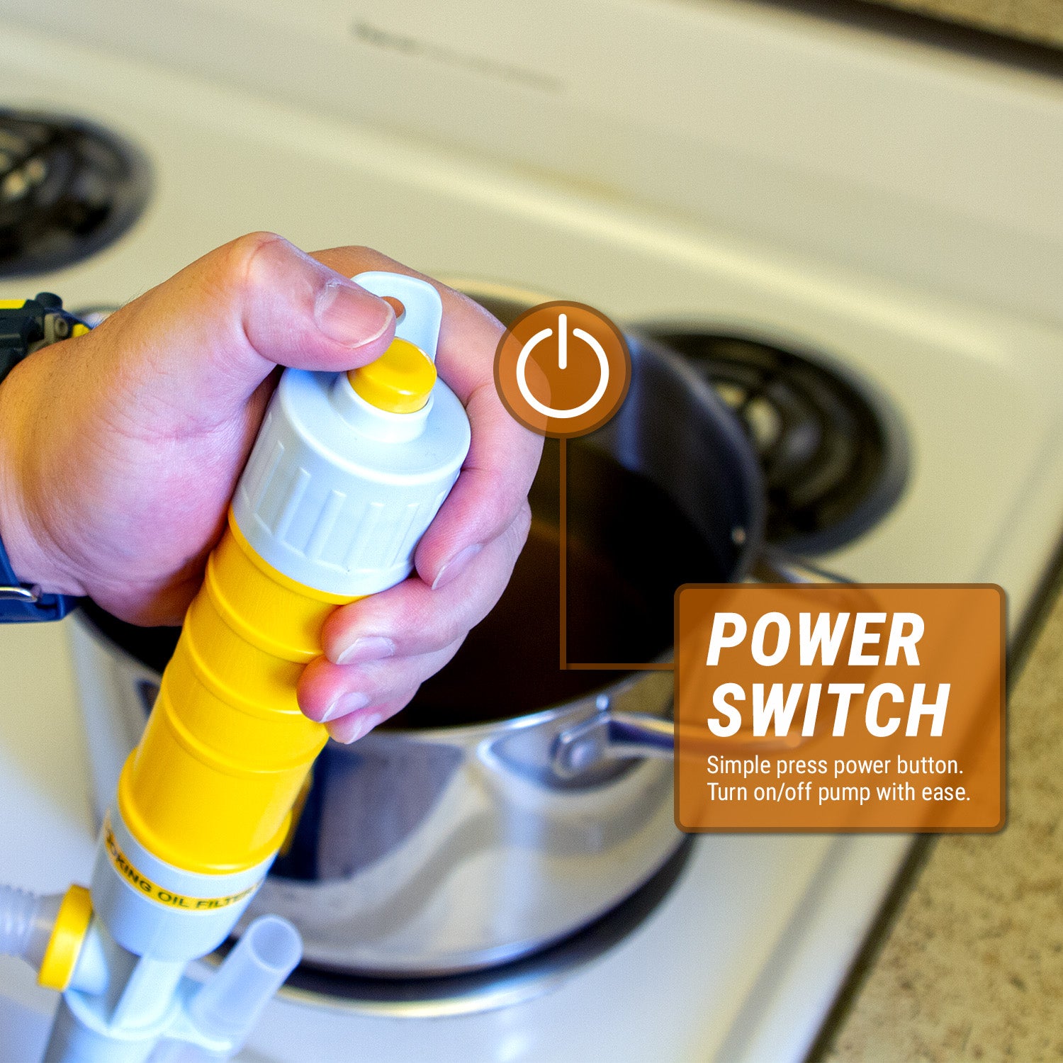TRCOOK02 | 2nd Gen. Cooking Oil Recycling Battery Powered Pump – TERA PUMP