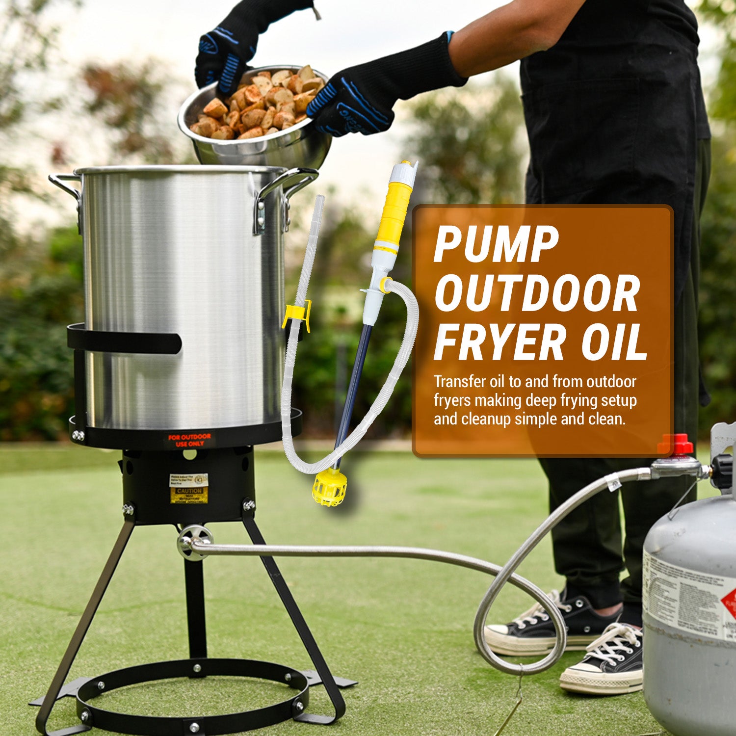 TRCOOK02 | 2nd Gen. Cooking Oil Recycling Battery Powered Pump – TERA PUMP