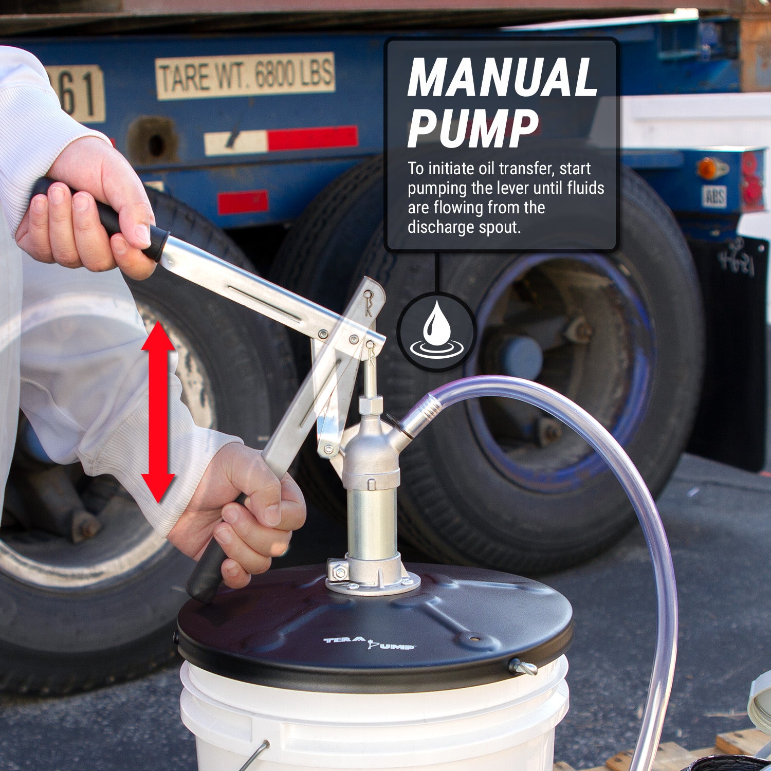 TRD490PAIL | Lever-Action 5 to 6 Gallon Bucket Pump – TERA PUMP