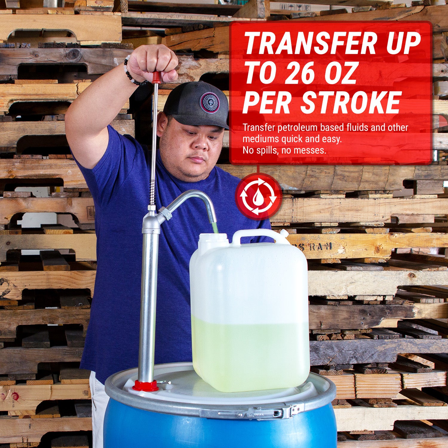 TRLTSTEEL | Steel Vertical Lift Drum Barrel Pump – TERA PUMP