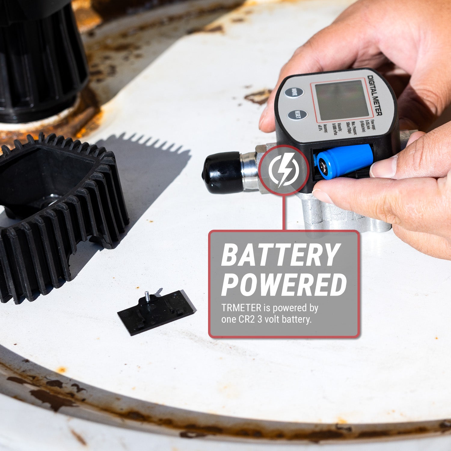 TRMETER-A-OIL | 35L Digital Oil Meter, Only – TERA PUMP