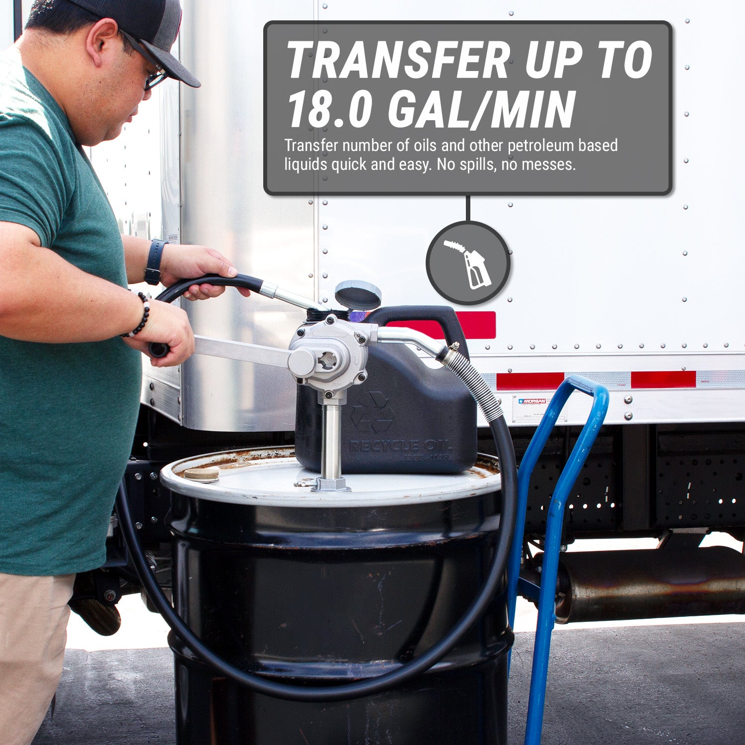 TRWSPRO | Aluminum Rotary-Action Drum Barrel Pump – TERA PUMP